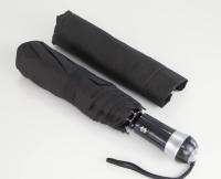 China Ladies Sun Three Foldable Umbrella With Colorful LED for sale