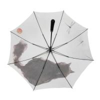 China Cat 62 68 72 Inch Automatic Open Windproof Golf Umbrella Extra Large Oversize Double Layer for sale
