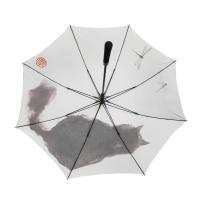 China Cat 62 68 72 Inch Automatic Open Windproof Golf Umbrella Extra Large Oversize Double Layer for sale