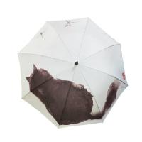 China Cat 62 68 72 Inch Automatic Open Windproof Golf Umbrella Extra Large Oversize Double Layer for sale