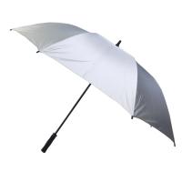 China Fiberglass Frame 190T Pongee Golf Umbrella 68 Inch Large Oversize Vented Auto Open for sale