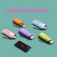 China Compact 5-Fold Umbrella with UV Protection - 19 Inch Folded Size, 90cm Open Diameter, Custom Logo Printing for sale