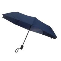 China RPET Pongee Windproof Travel Umbrella Auto Open Closed 21 Inch 8 Ribs Metal Shaft for sale