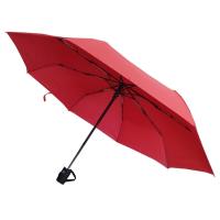 China RPET Pongee Windproof Travel Umbrella Auto Open Closed 21 Inch 8 Ribs Metal Shaft for sale