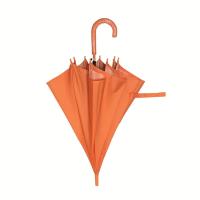 China Orange Golf Umbrella 23x8K Auto Open Fiberglass Shaft and Ribs 105cm for sale