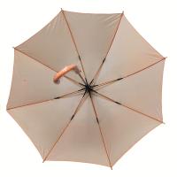 China Orange Golf Umbrella 23x8K Auto Open Fiberglass Shaft and Ribs 105cm for sale