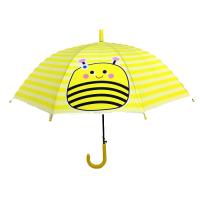China Custom Kids Umbrella 18inch 190T Pongee Animal Pattern Bees Owl Ladybug Manual Auto Open for sale