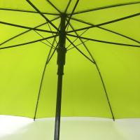 China 30 Inch Rubber Handle Auto Open Golf Umbrella Fiberglass Frame for sale