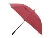 China Customized Logo Windproof Fiberglass Golf Umbrella Double Canopy for sale
