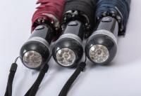 China Auto Open And Close Led Travel Umbrella 22 Inches for sale