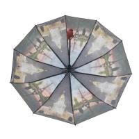 China 21 Inch Auto Open Close Digital Printing Umbrella with Fiberglass Ribs for sale