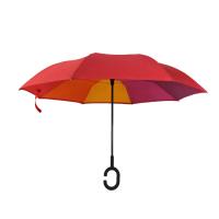 China 23 Inches Manual Open Double Layer Umbrella Inverted for sale