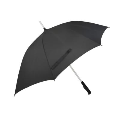 China Standard Size Manual Open LED Shaft Umbrella With Windproof Frame for sale