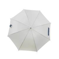 China auto open Metal Frame Umbrella White Color 23 inch for sale