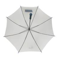 China auto open Metal Frame Umbrella White Color 23 inch for sale