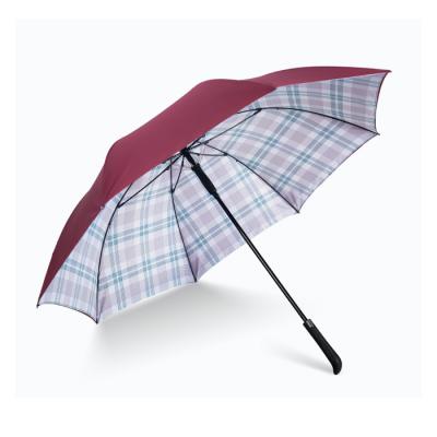 China Black Waterproof Compact Golf Umbrella 105cm UV Protection 400g for sale