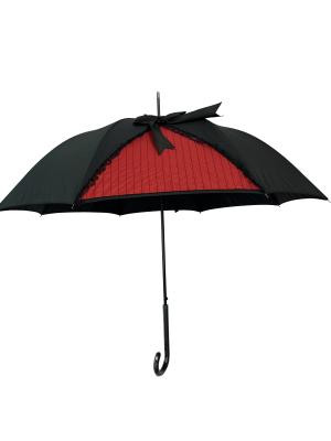 China Custom Size Romantic Shape Fiberglass Wedding Umbrella for Bride 27 to 34 Inch for sale