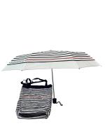 China Creative Umbrella with Shopping Bag Custom Size 27 to 34 Inch Auto Open Polyester for sale
