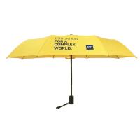 China Foldable Umbrella 97cm Diameter 8 Ribs Manual Open Nylon Waterproof Compact for sale