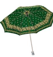 China Custom 19 Inch 8 Panel Reverse Umbrella Fiberglass Ribs Satin Fabric Manual Open 2 Folding Lightweight for sale