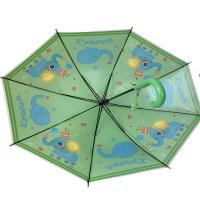 China OEM Dome Cartoon Kids Umbrella 70cm Auto Open Metal Shaft Fiberglass Ribs for sale
