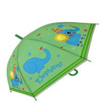 China OEM Dome Cartoon Kids Umbrella 70cm Auto Open Metal Shaft Fiberglass Ribs for sale
