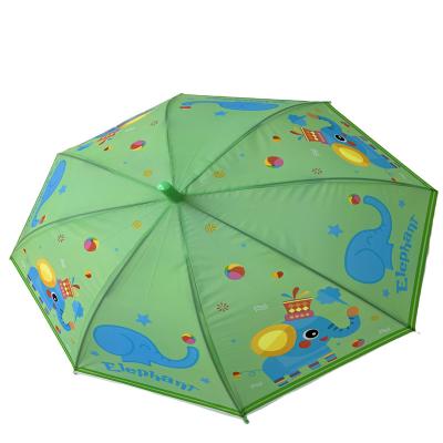 China OEM Dome Cartoon Kids Umbrella 70cm Auto Open Metal Shaft Fiberglass Ribs for sale