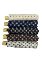 China Three-Fold Wavy Umbrella With Wooden Handle Automatic Opening And Closing Windproof for sale