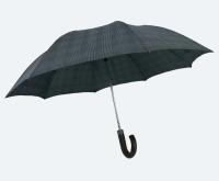 China Metal Compact Umbrella 20.5Inches 8Ribs 2 Folding With Auto Open Mini Umbrella for sale
