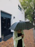 China Metal Compact Umbrella 20.5Inches 8Ribs 2 Folding With Auto Open Mini Umbrella for sale