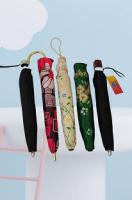China Custom 19 Inch 8 Panel Reverse Umbrella Fiberglass Ribs Satin Fabric Manual Open 2 Folding Lightweight for sale