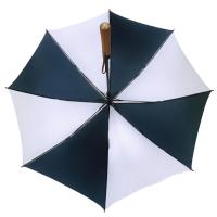 China 27 Inch 8 Ribs Custom Logo Golf Umbrella Fiberglass Frame Auto Open Promotional for sale