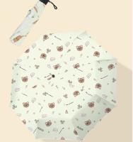 China 8-Rib Lightweight Windproof Umbrella 97cm Manual Open/Close with Aluminium Frame and 190t Pongee Fabric for sale