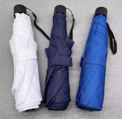 China Manual Open Ultra Light Foldable Umbrella with 8 Metal Ribs and 104cm Coverage - Aluminum Construction for sale