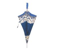 China Lightweight Aluminum Umbrella with Shape Handle - 104cm Open Diameter, 8 Ribs for Windproof Protection for sale