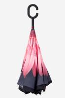 China Metal Ribs Reversible Inverted Umbrella With Rubber Handle for sale