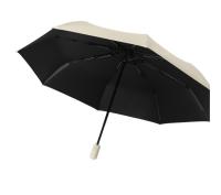China Fully Auto Open Close Compact 3 Folding Travel Umbrella 21 Inch 8 Fiberglass Ribs for sale