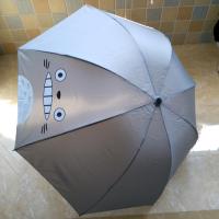 China Adorable Kids Folding Umbrella With Cartoon Rubber Handle for sale