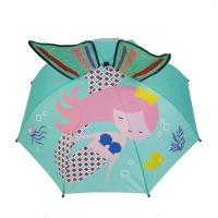 China 18 Inch Compact Kids Umbrella with Custom Animal Print Easy Carry for sale