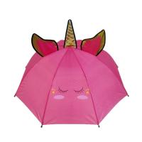 China 18 Inch Compact Kids Umbrella with Custom Animal Print Easy Carry for sale