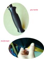 China 34 Inch Auto Open Golf Umbrella with Fiberglass Frame and Rubber Grip Handle for sale