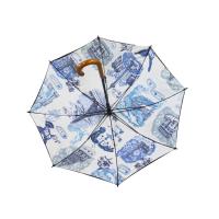 China 23 Inches x 8k Double Layer Inter Digtal-Printing With Custom Logo Golf Umbrellas for sale