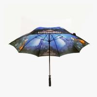 China Customized Fiberglass Frame Personalized Digtal-printing Golf Umbrellas 30 Inches for sale