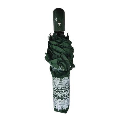China Automatic Travel Umbrella With 190T Pongee Auto Close Control for sale