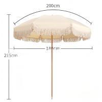 China 42 Inch UPF 50+ UV Beach Umbrella with Auto Open/Close - 210T Oxford Cloth Silver Coating for sale