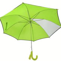 China 2025 Safety Children Umbrella 19 Inch Auto Open Dome Waterproof Reflective Stripe OEM for sale
