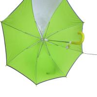 China 2025 Safety Children Umbrella 19 Inch Auto Open Dome Waterproof Reflective Stripe OEM for sale
