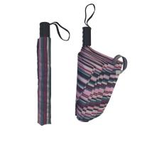 China Automatic Foldable Umbrella 23 Inch 8 Ribs Metal Frame Pongee Custom Color for sale