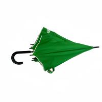 China 23 Inch Straight Umbrella 190T Pongee Fabric Metal Fiberglass Frame Auto Open for sale