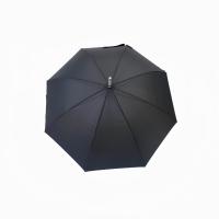 China 23 Inch 190T Pongee Auto Open Golf Umbrella with Fiberglass Frame and EVA Handle for sale